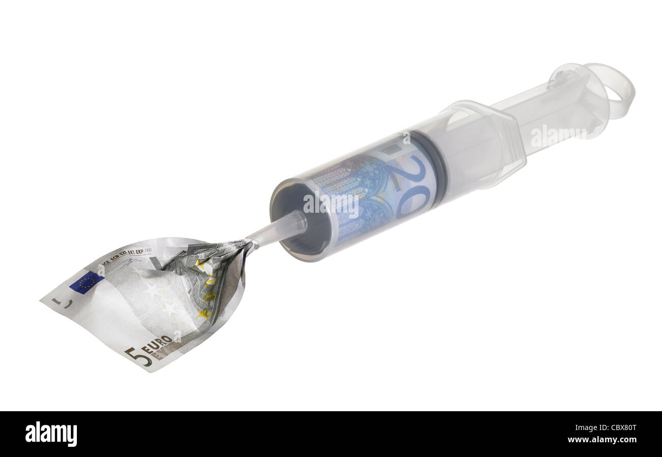 Injecting money Cut Out Stock Images & Pictures - Alamy