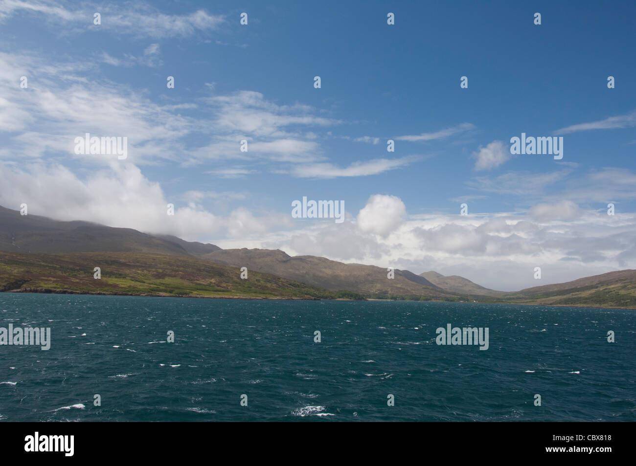 Scotland, Inner Hebrides, Isle of Rum (aka Rhum Stock Photo - Alamy