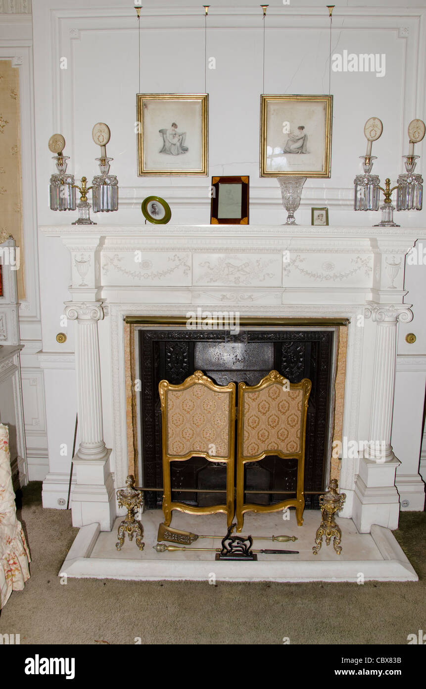 Scotland, Inner Hebrides, Isle of Rum (aka Rhum). Historic Kinloch ...