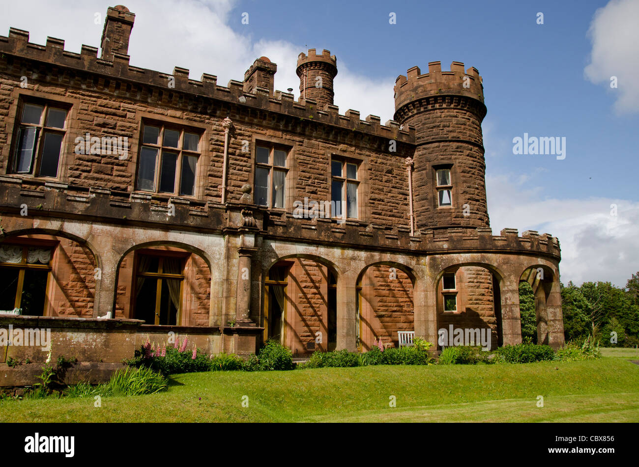 Kinloch Castle Isle Of Rum Stock Photos & Kinloch Castle Isle Of Rum ...