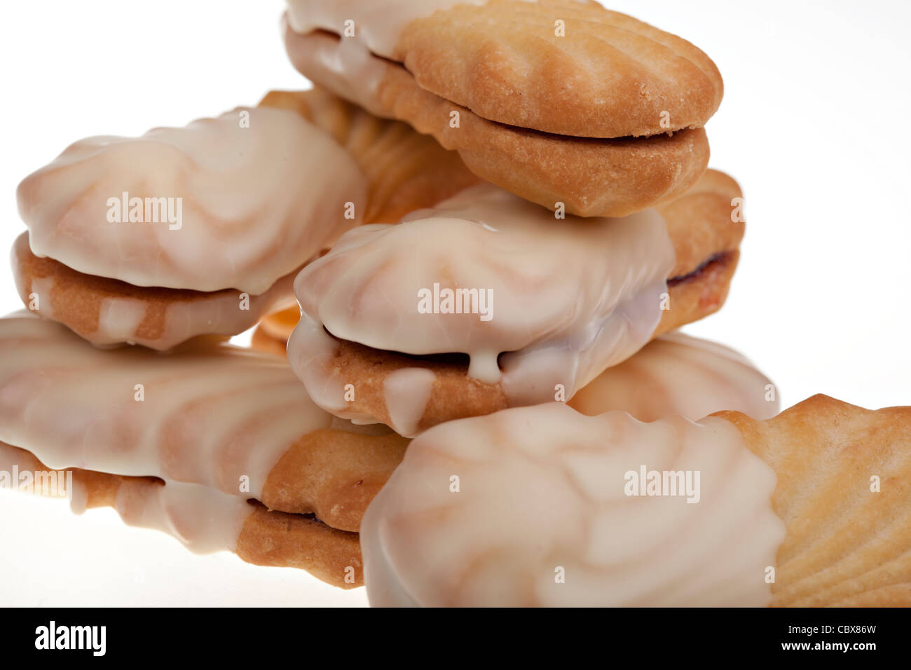 chocolate snack isolated on a white background Stock Photo - Alamy