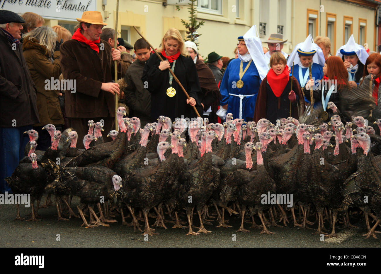Fête de la dinde de licques , france hi-res stock photography and ...