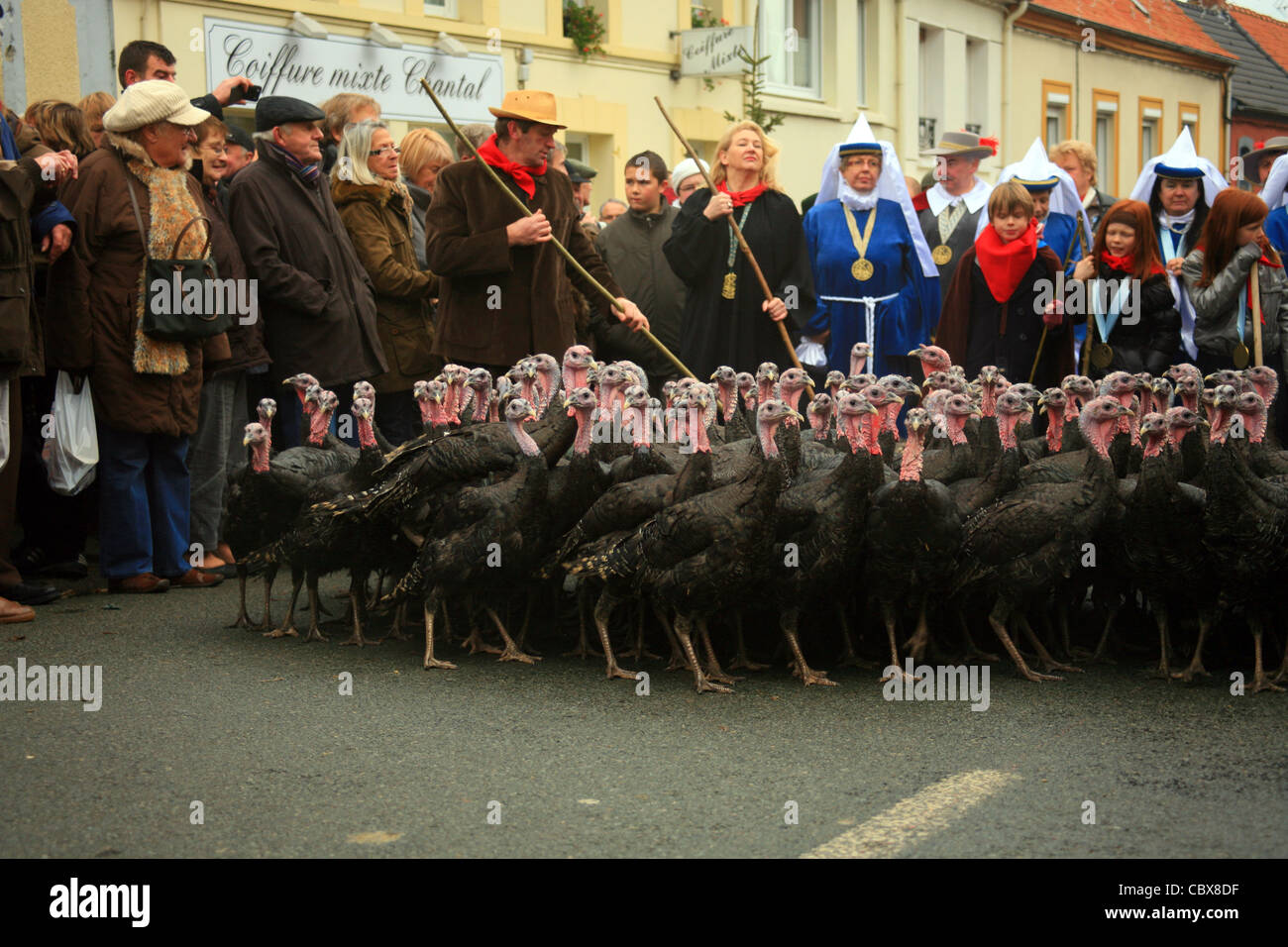 Fête de la dinde de licques , france hi-res stock photography and ...
