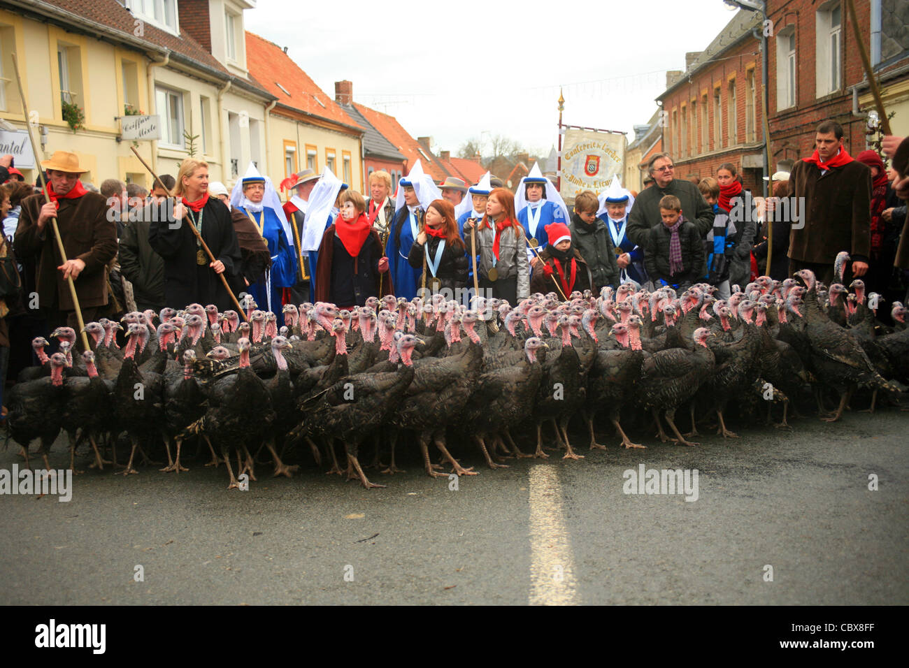 Fête de la dinde de licques , france hi-res stock photography and ...