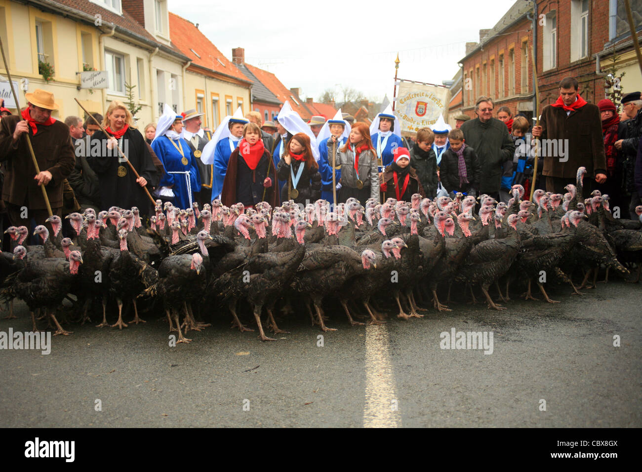 Fête de la dinde de licques , france hi-res stock photography and ...