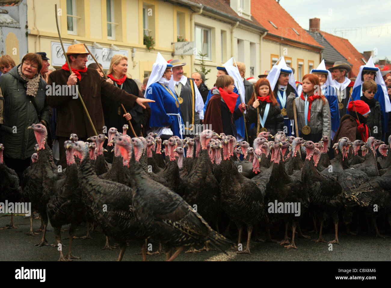 Fête de la dinde de licques , france hi-res stock photography and ...