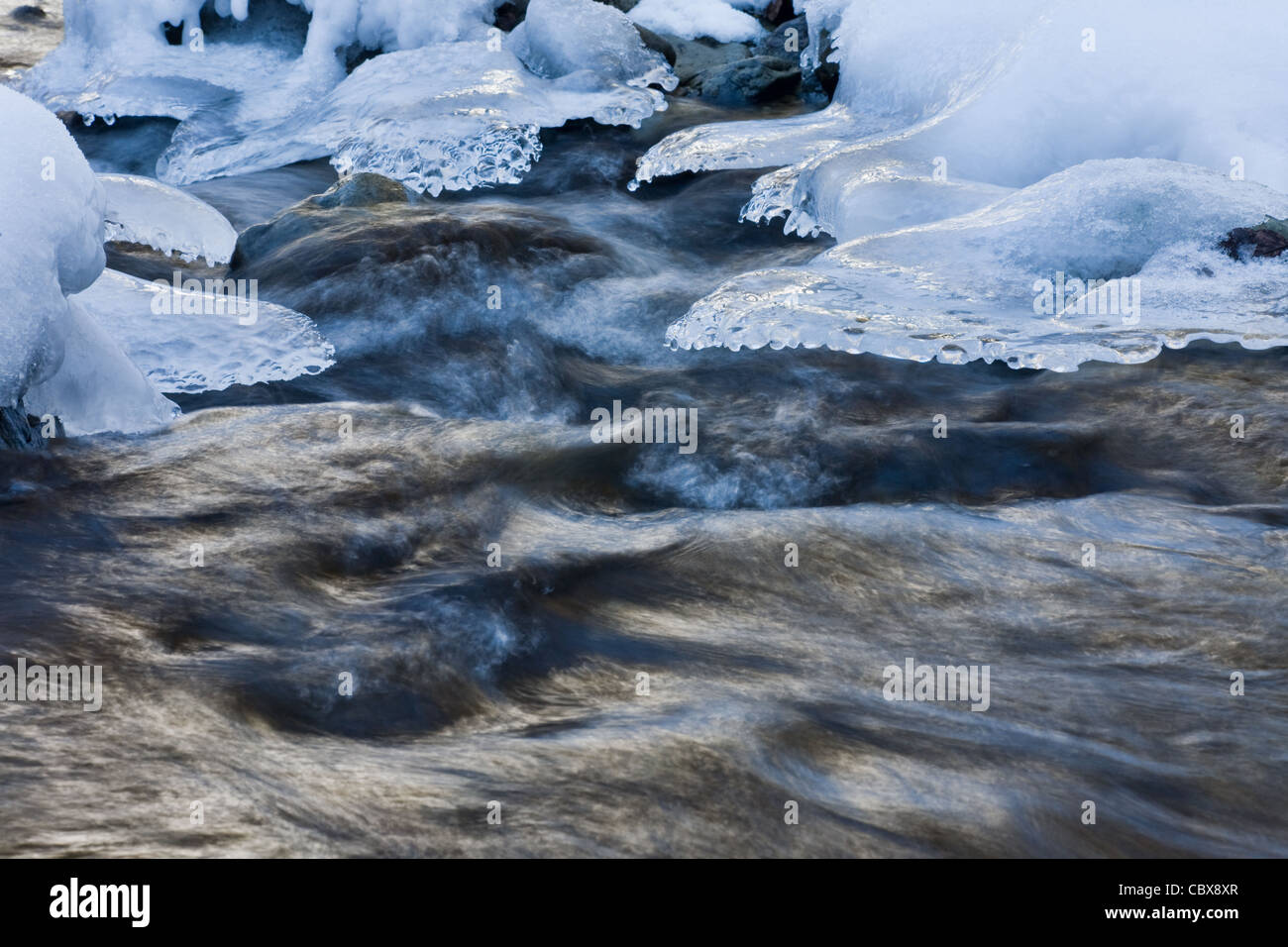 brook, cascade, cold, creek, crystal, december, environment, fall ...