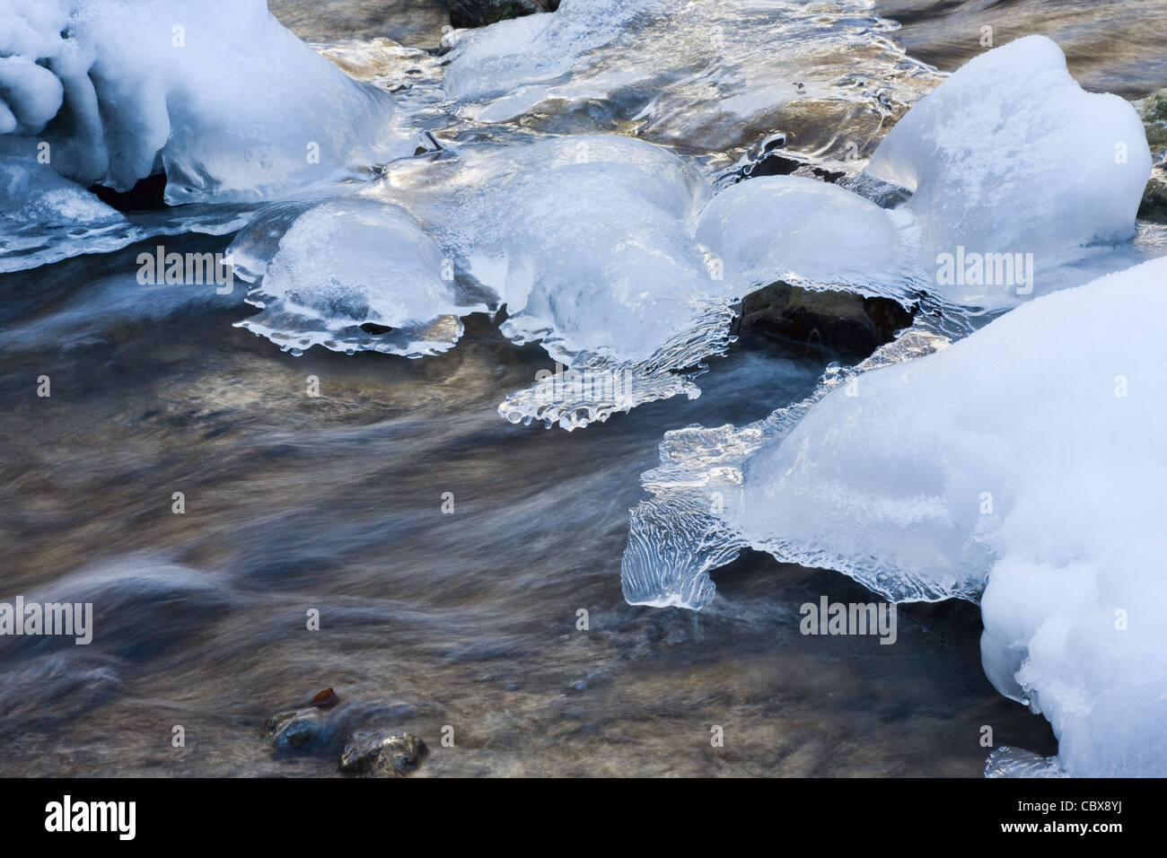 brook, cascade, cold, creek, crystal, december, environment, fall ...