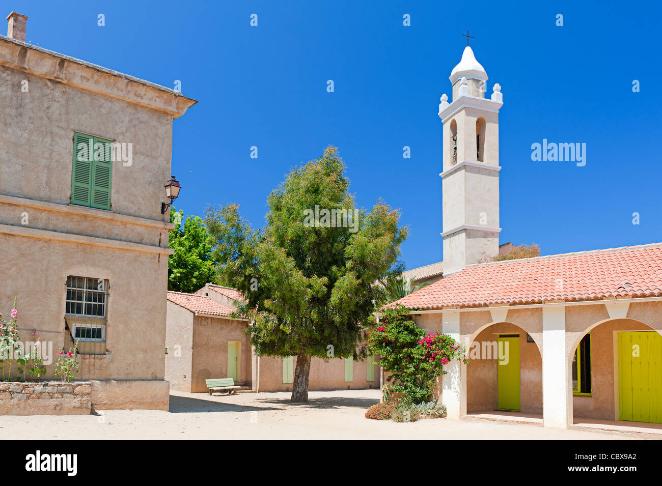 Corsica village architecture hi-res stock photography and images - Alamy