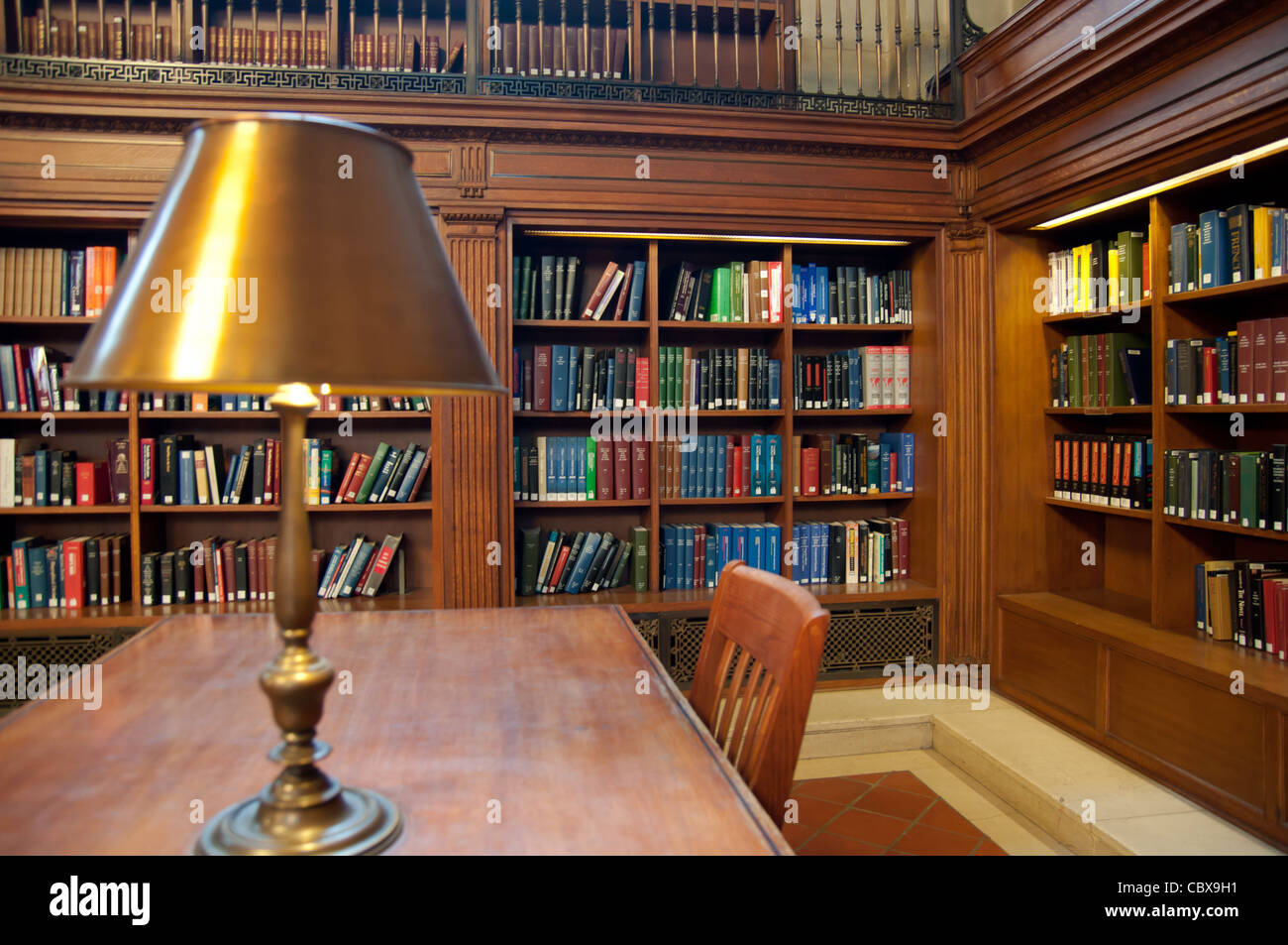 New York Public Library Rose Main reading room Stock Photo - Alamy