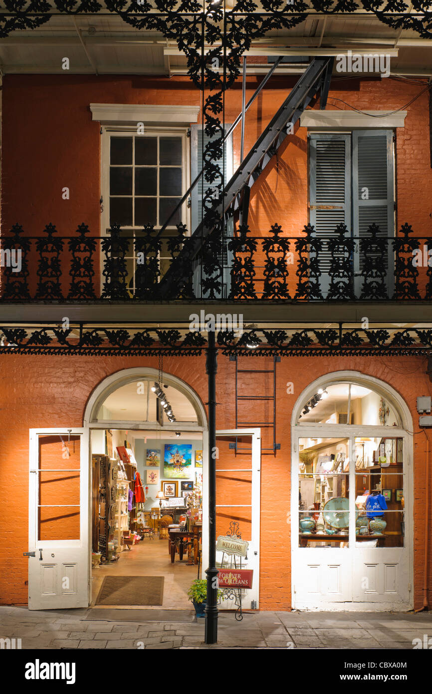 New orleans house french quarter shop hi-res stock photography and ...