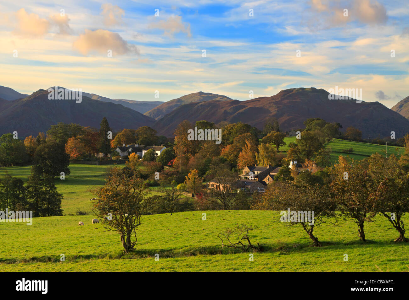 Scattered village houses hi-res stock photography and images - Alamy