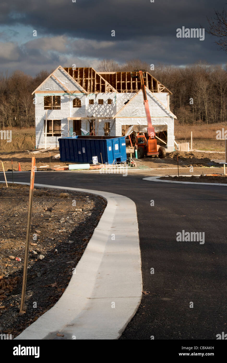 Tract housing subdivision hi-res stock photography and images - Alamy