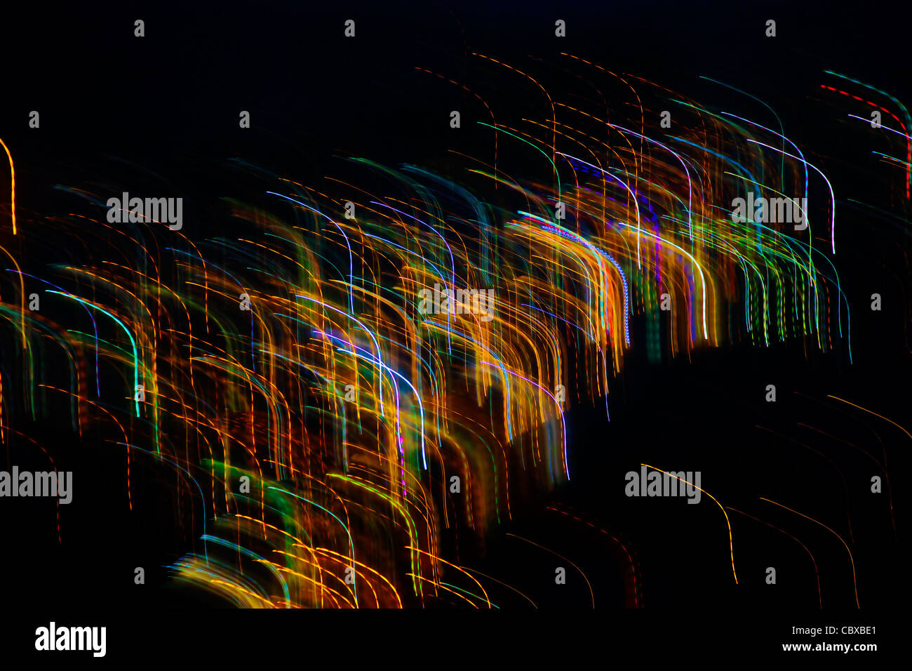 Colors of fly candy strings on a dark background, concept texture Stock ...