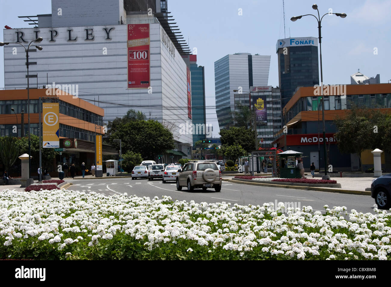 Peru. Lima city. San Isidro. Financial district Stock Photo - Alamy