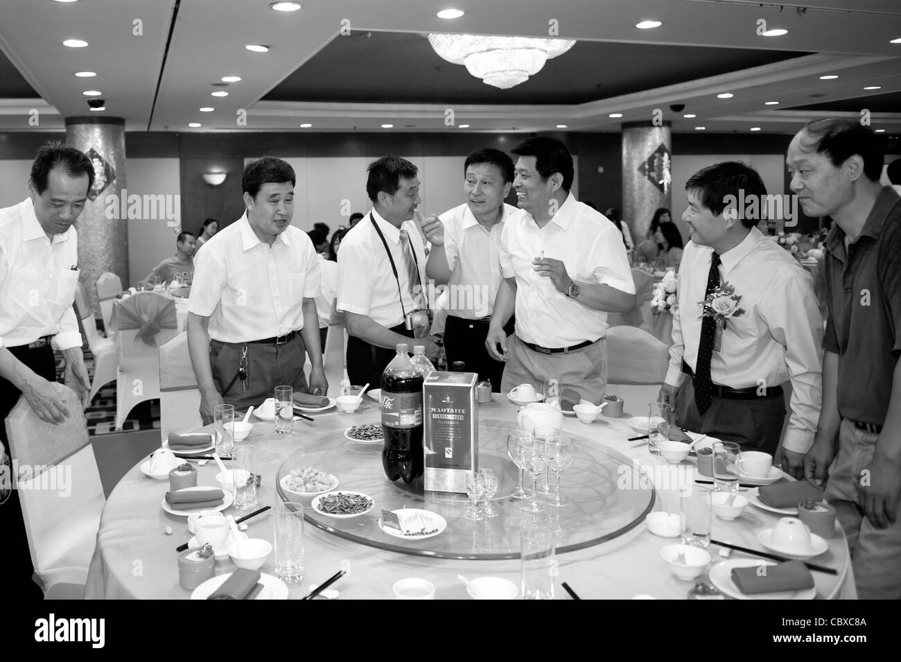 The wedding of Li Ang and Guo Lina Stock Photo - Alamy