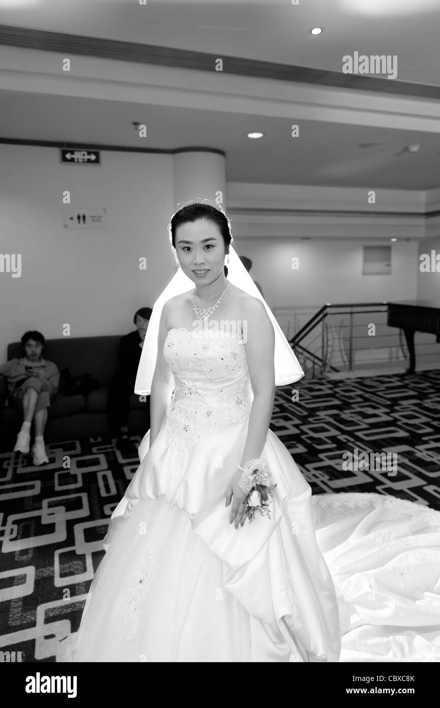 The wedding of Li Ang and Guo Lina Stock Photo - Alamy