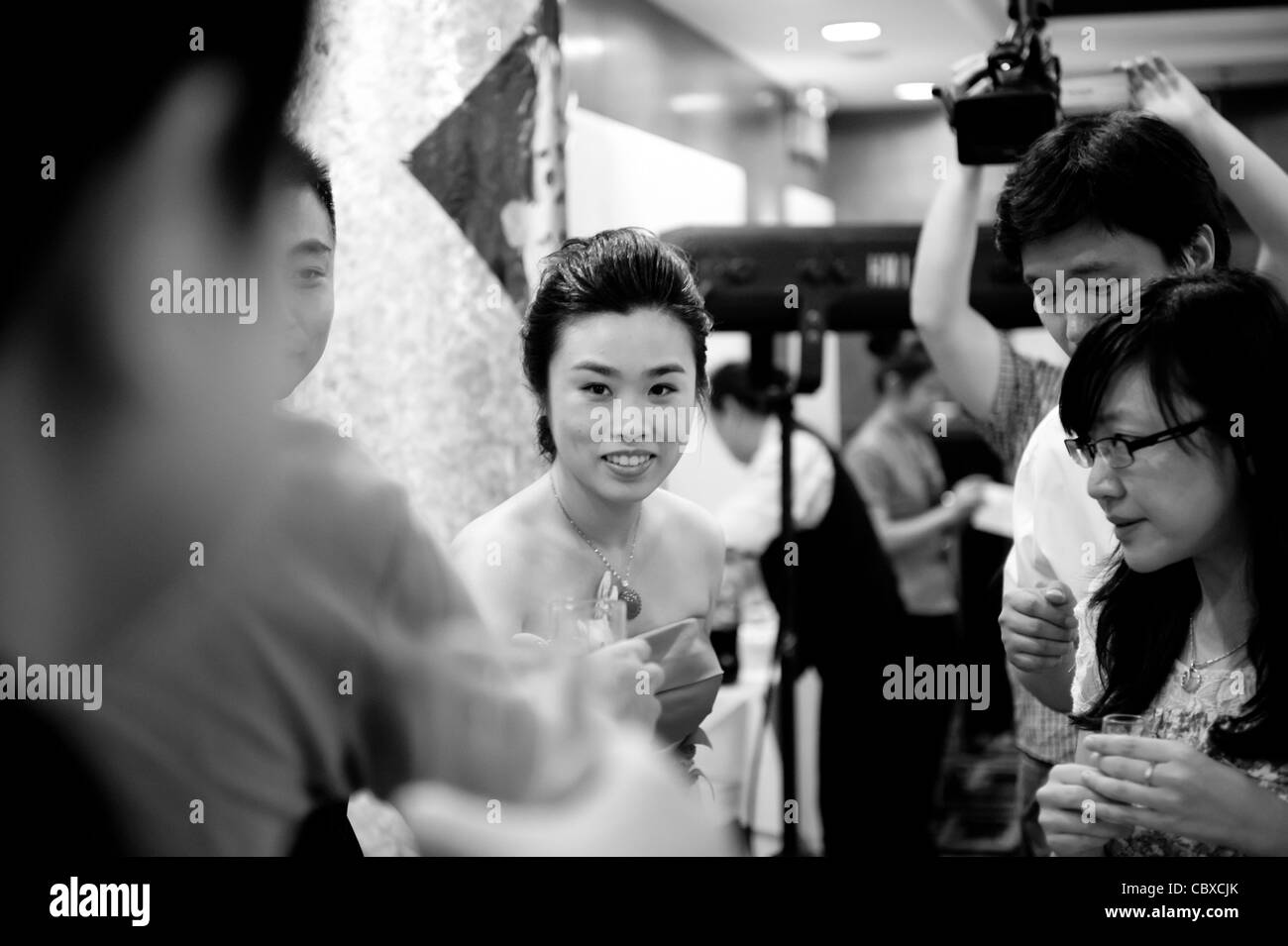 The wedding of Li Ang and Guo Lina Stock Photo - Alamy
