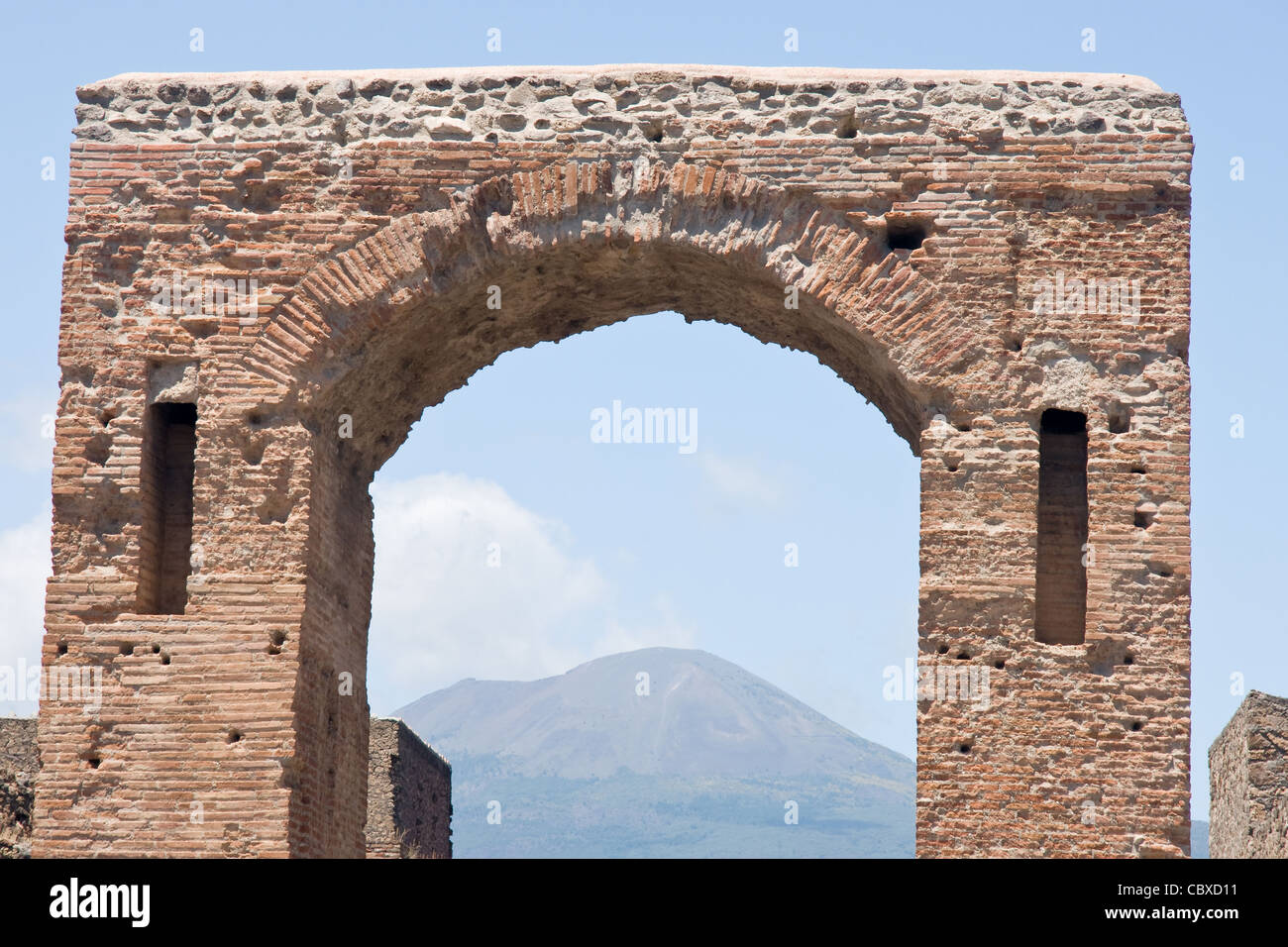 Volcano behind building hi-res stock photography and images - Alamy