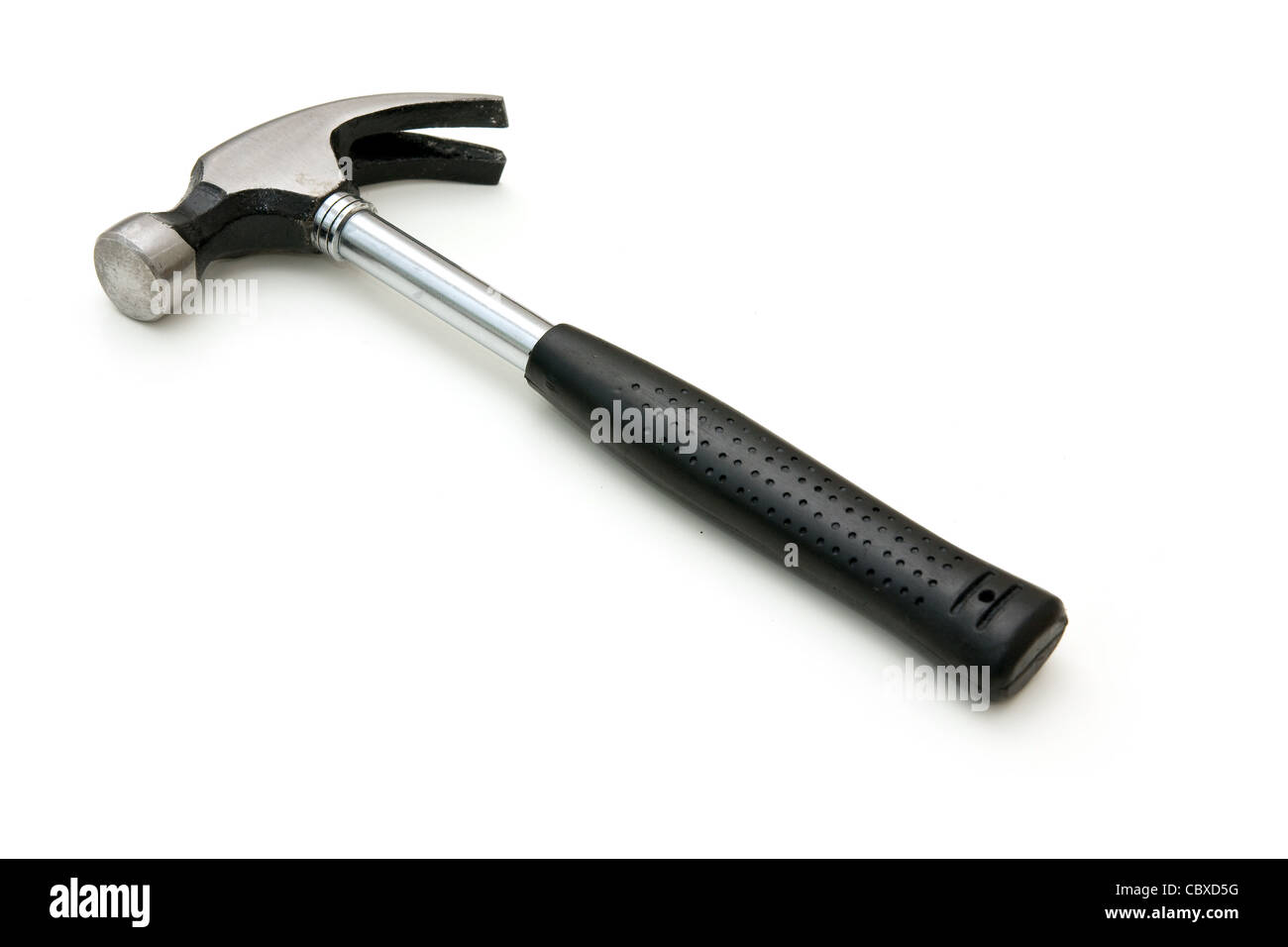 Hammer isolated on white Stock Photo - Alamy