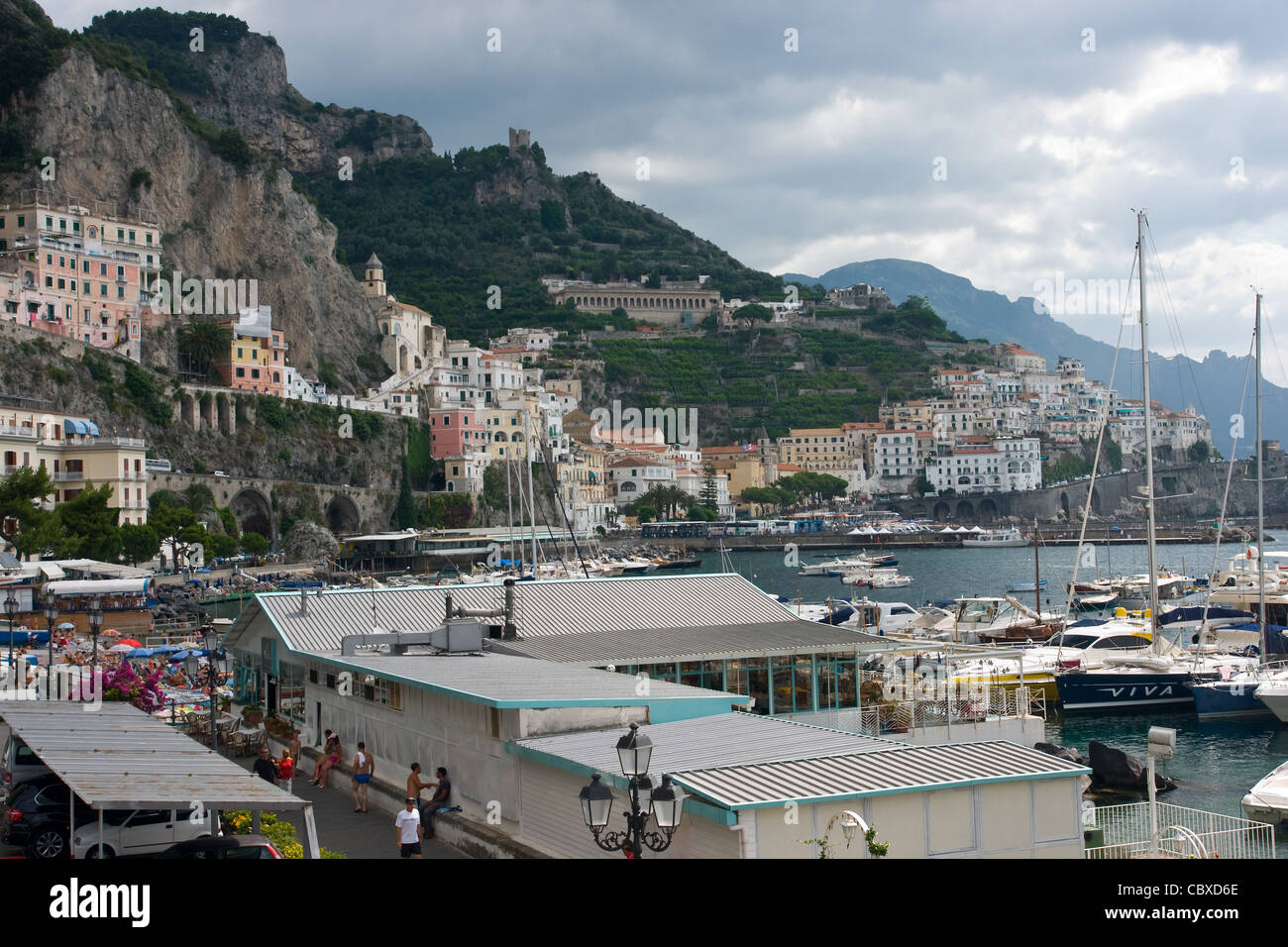Real amalfi coast hi-res stock photography and images - Alamy