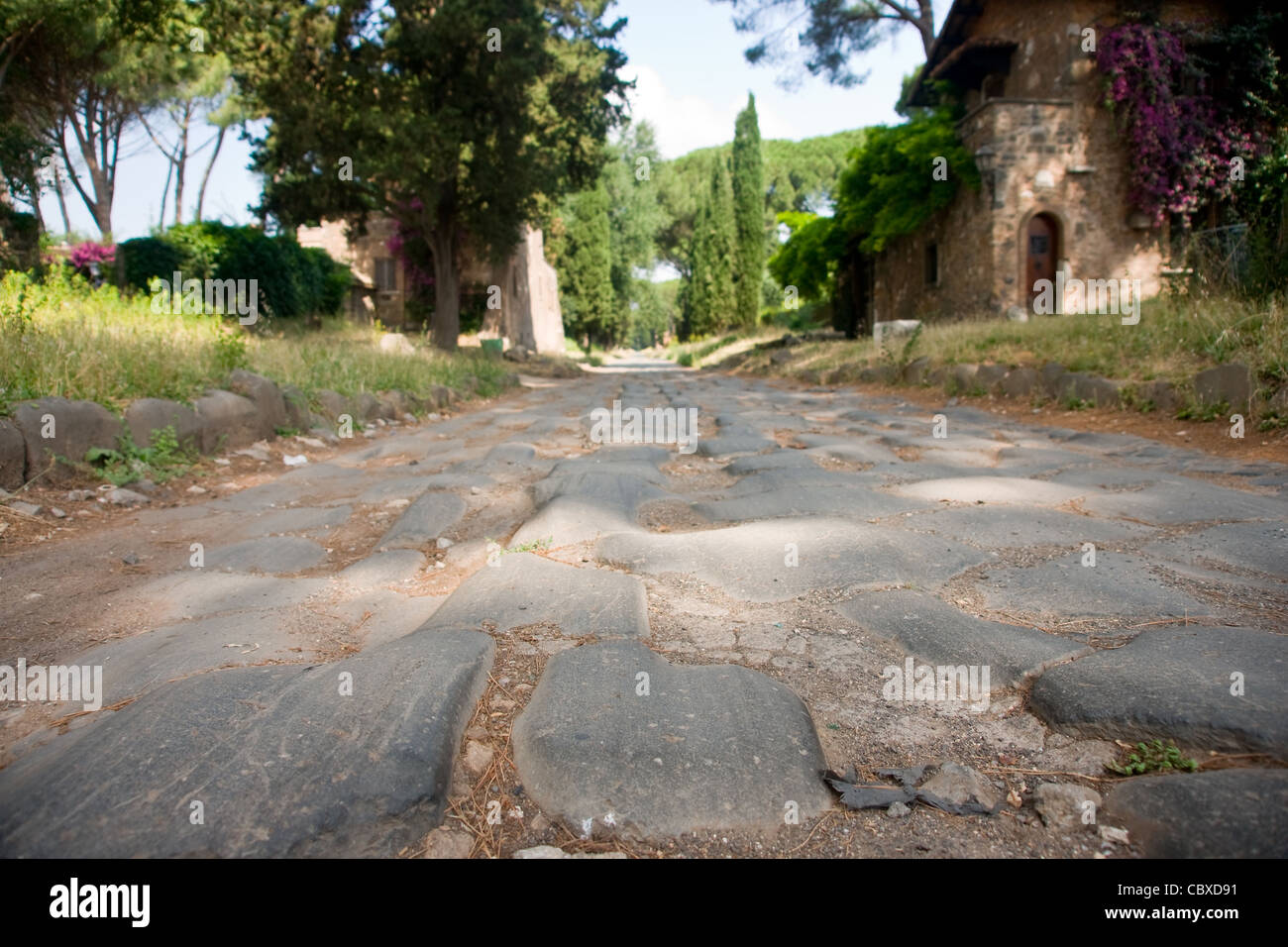 Via appia antica Stock Photo - Alamy