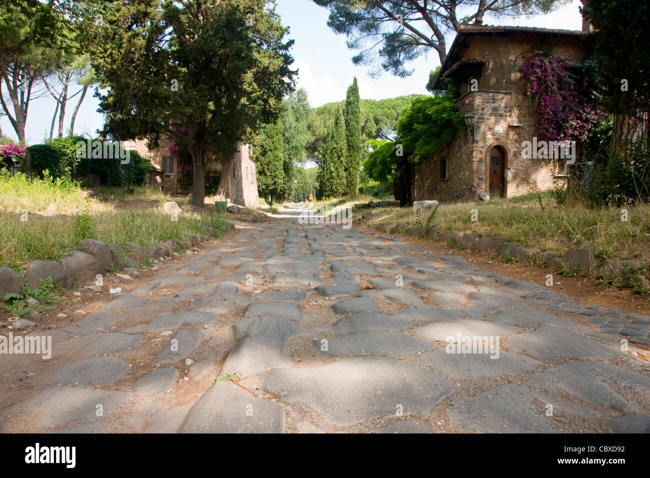 Via appia antica Stock Photo - Alamy
