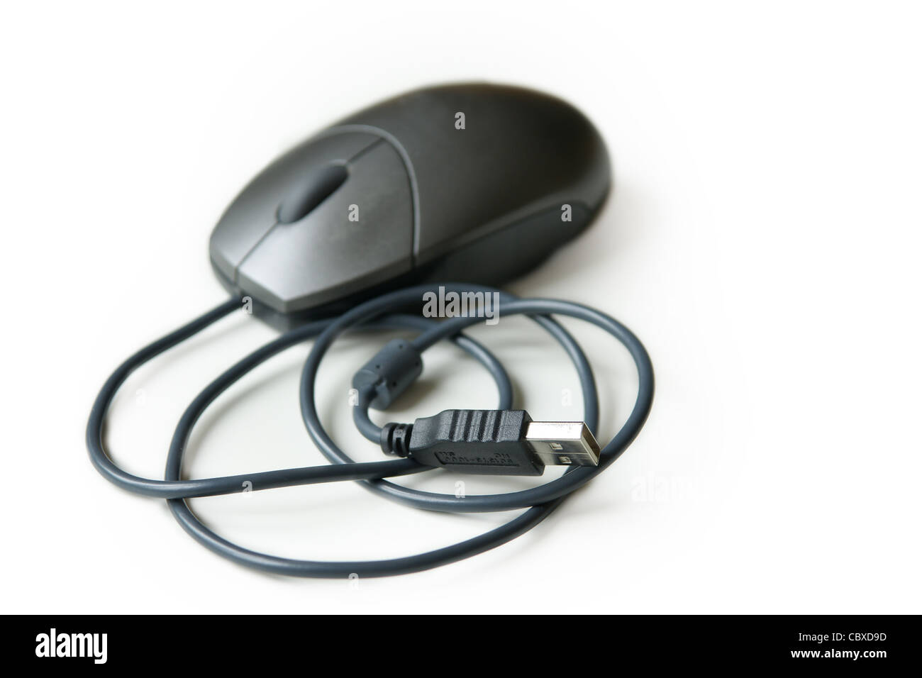 Computer mouse isolated on white Stock Photo - Alamy