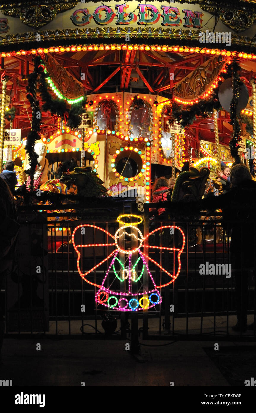 Merry-Go-Round, South Bank, London Stock Photo - Alamy