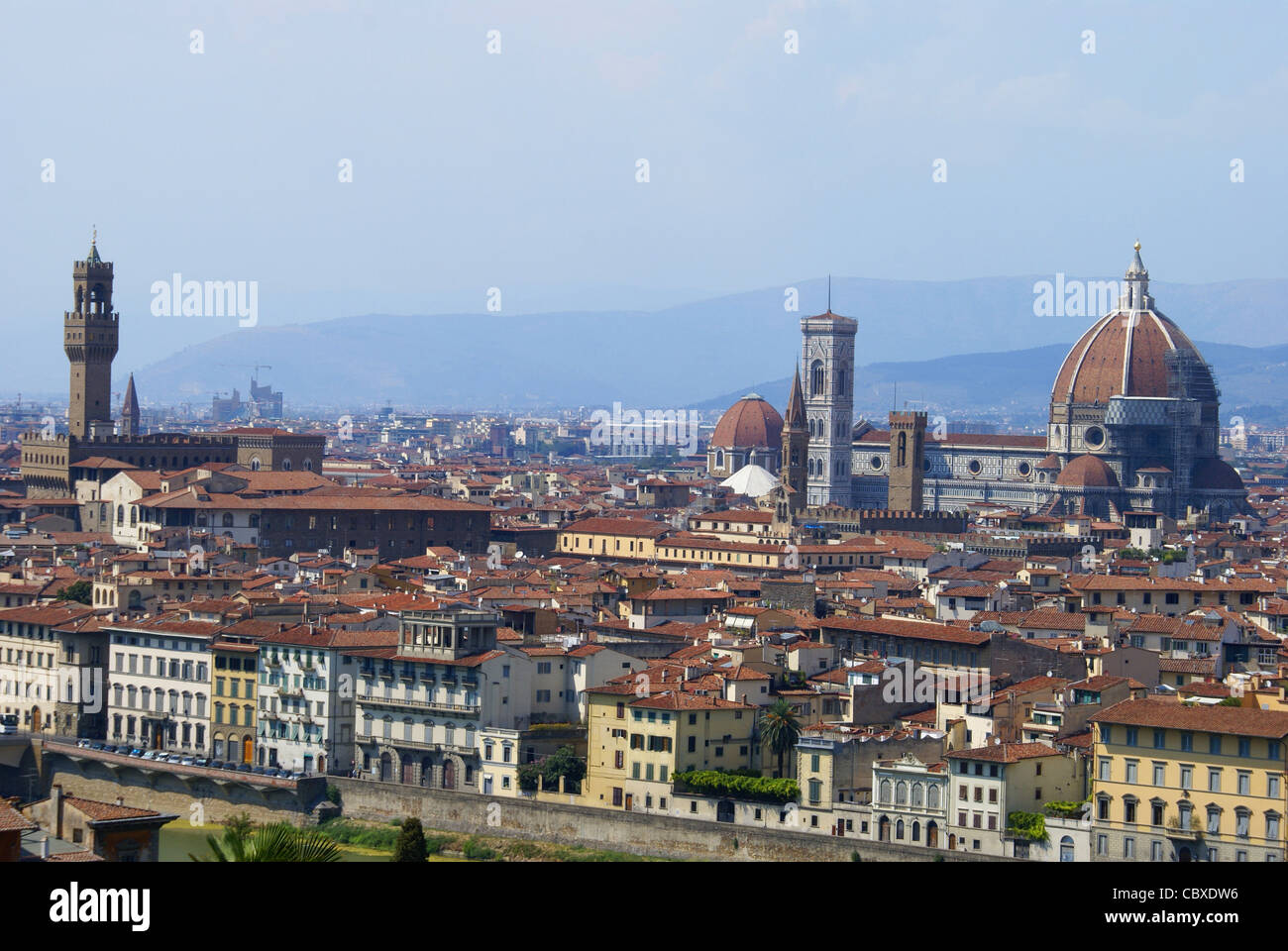 Picture of famous buildings in Florence Stock Photo - Alamy
