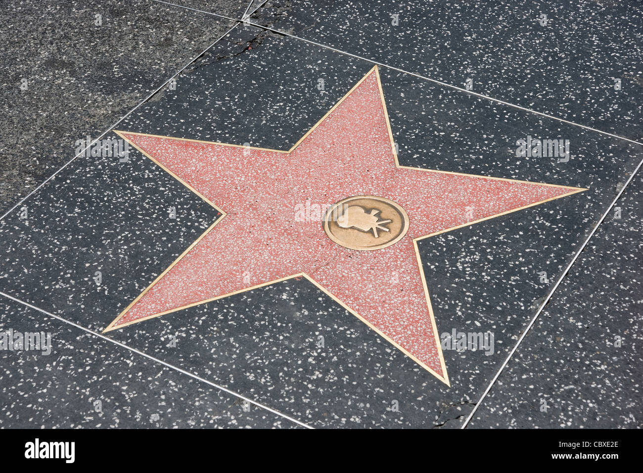 Blank star hollywood walk fame hi-res stock photography and images - Alamy