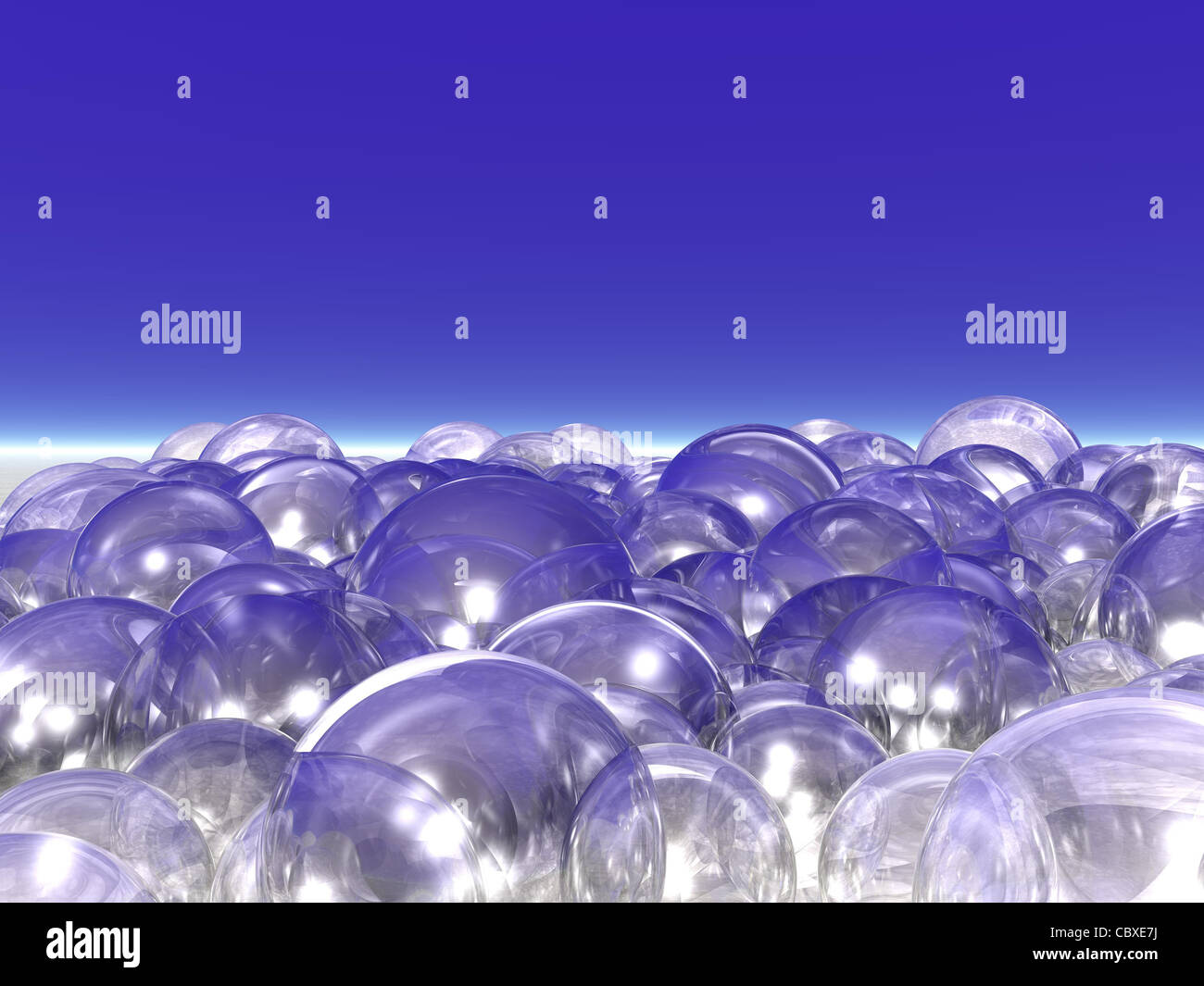 Computer Generated Image of Foam Against Neutral Background Stock Photo ...