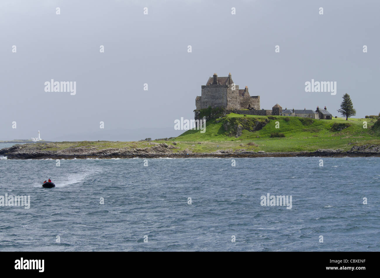Scotland, Inner Hebrides, Island of Mull. Duart Castle, 13th century ...