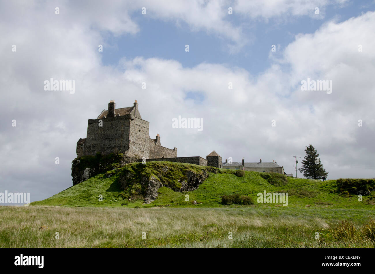Scotland, Inner Hebrides, Island of Mull. Duart Castle, 13th century ...