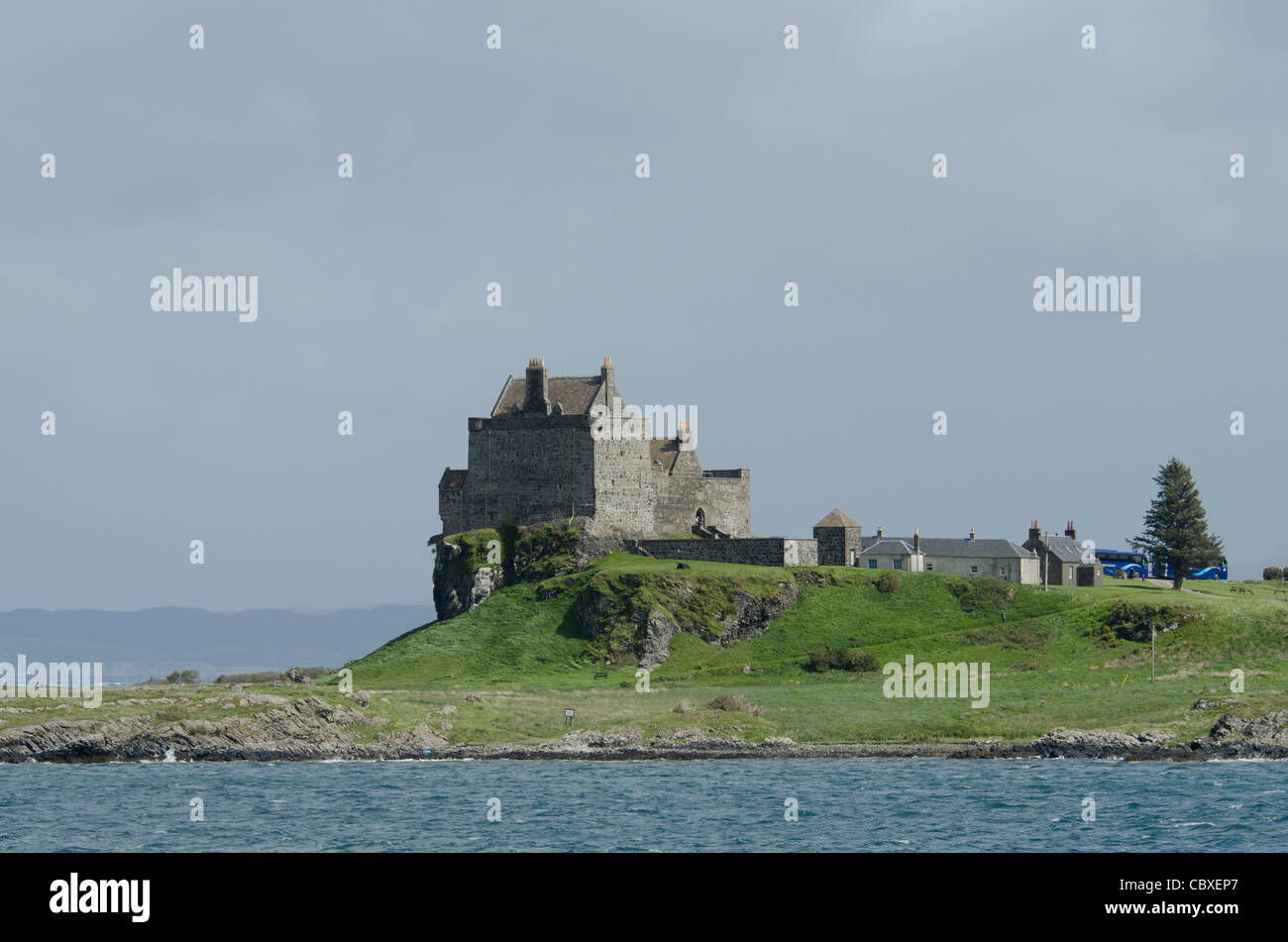 Scotland, Inner Hebrides, Island of Mull. Duart Castle, 13th century ...