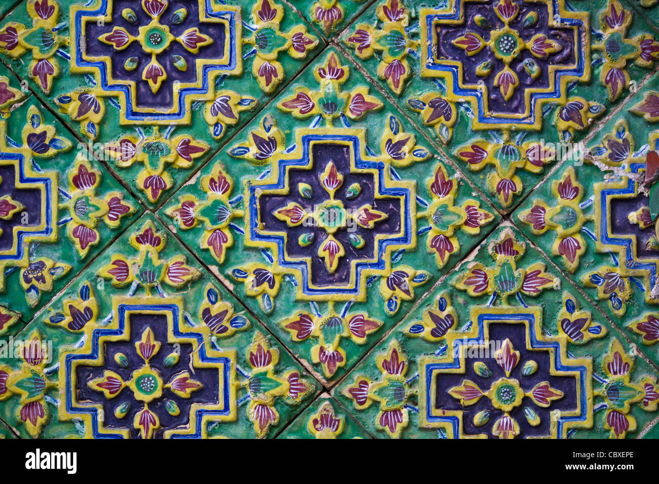 Traditional Thai style molding art Stock Photo - Alamy