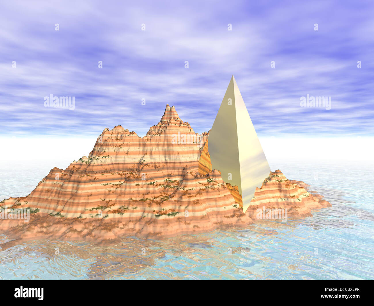 Floating Pyramid High Resolution Stock Photography and Images - Alamy