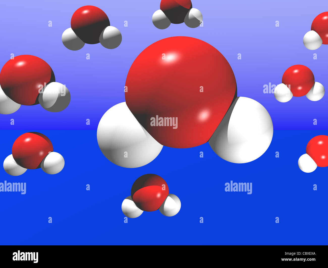 Water Molecule Animation
