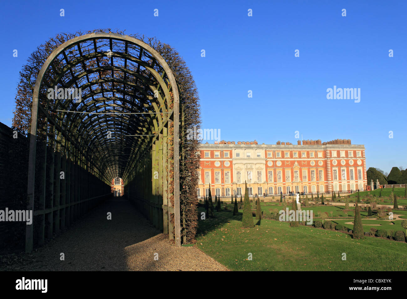 Hampton Court Palace, Molesey Surrey England UK Stock Photo - Alamy