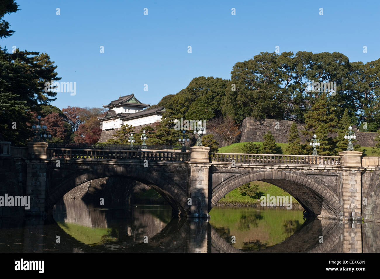 Nijubashi bridge and Imperial Palace, Tokyo, Japan Stock Photo - Alamy
