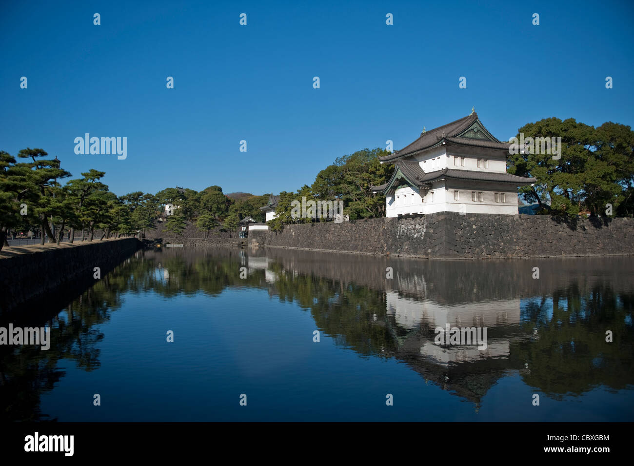 Nijubashi bridge and Imperial Palace, Tokyo, Japan Stock Photo - Alamy