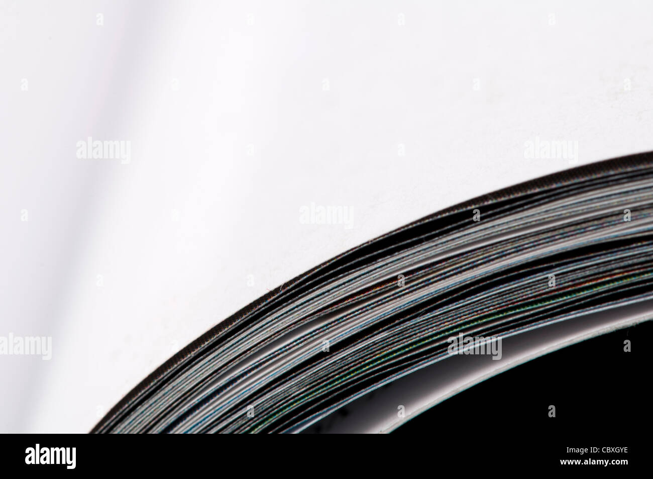 Blank magazine spread hi-res stock photography and images - Alamy
