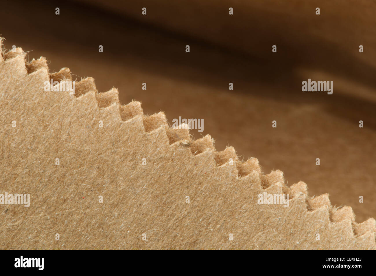 Part of a paper bag. Packing paper Stock Photo - Alamy