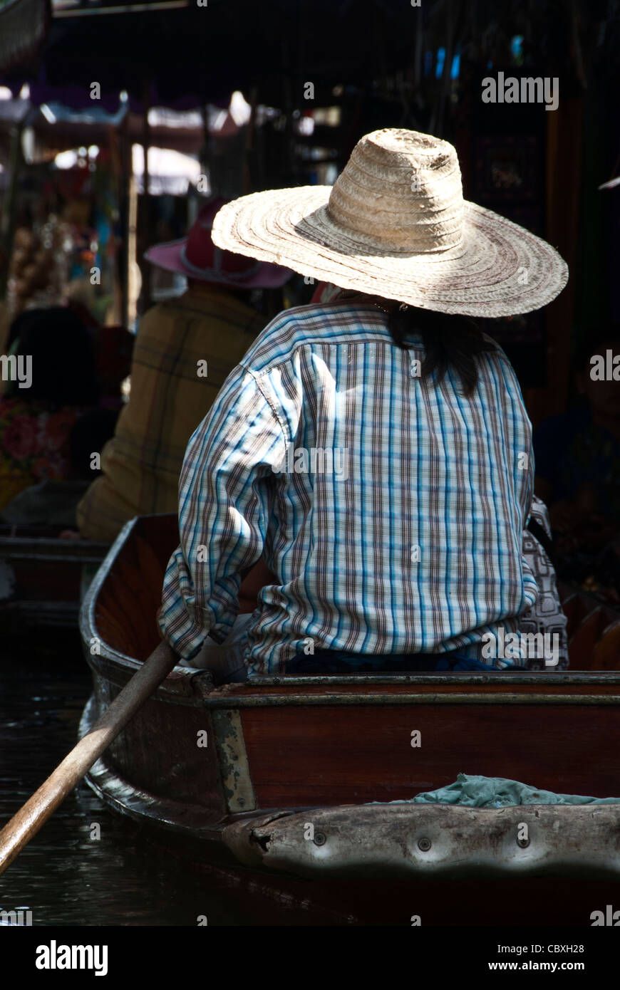 Floating Market in Damnoen Saduk, Bangkok Thailand Stock Photo - Alamy