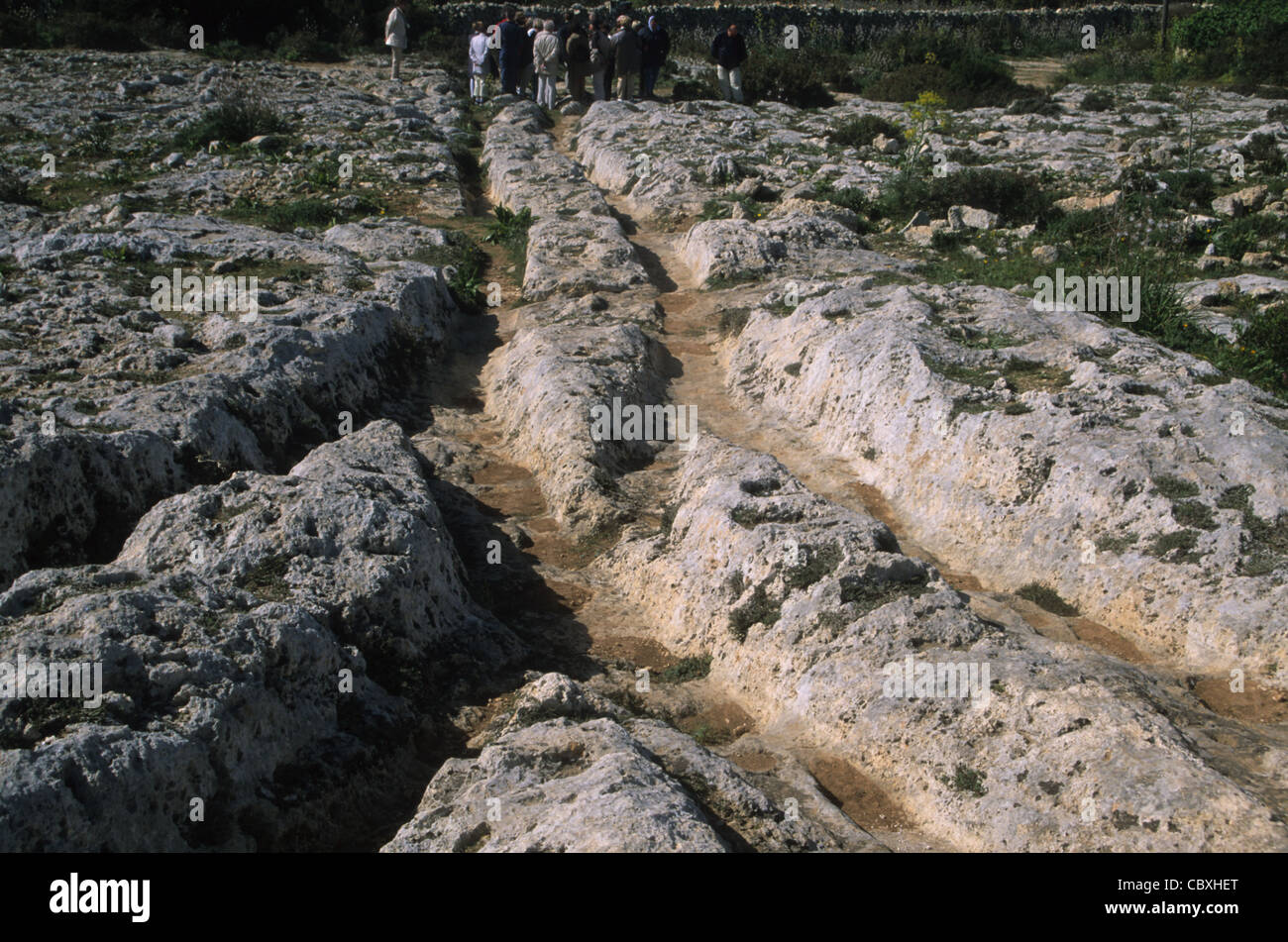 Mysterious cart ruts hi-res stock photography and images - Alamy