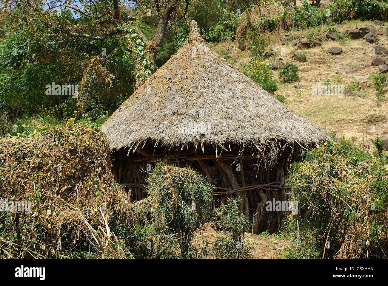 African hut hi-res stock photography and images - Alamy