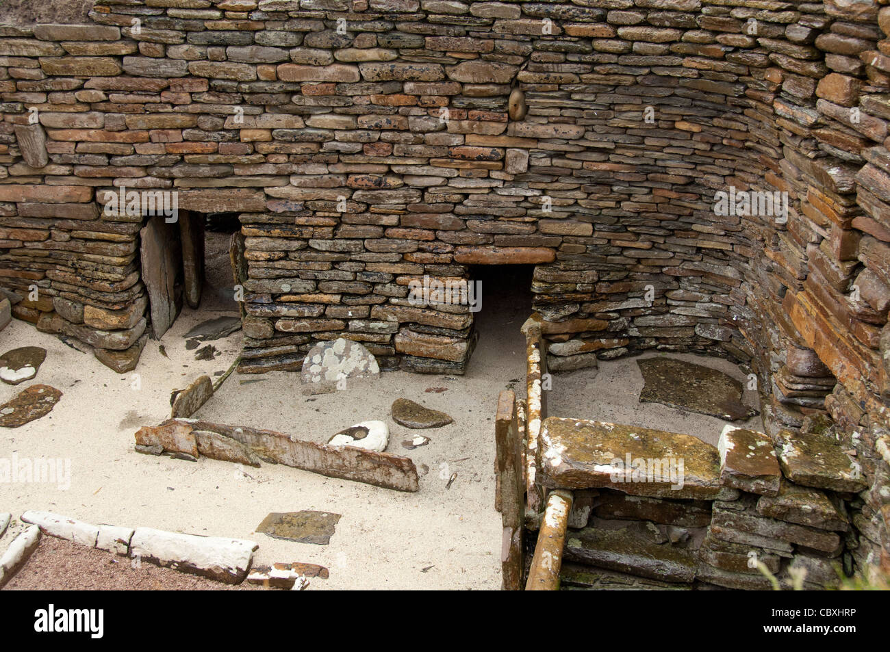 Skara brae neolithic village mainland hi-res stock photography and ...