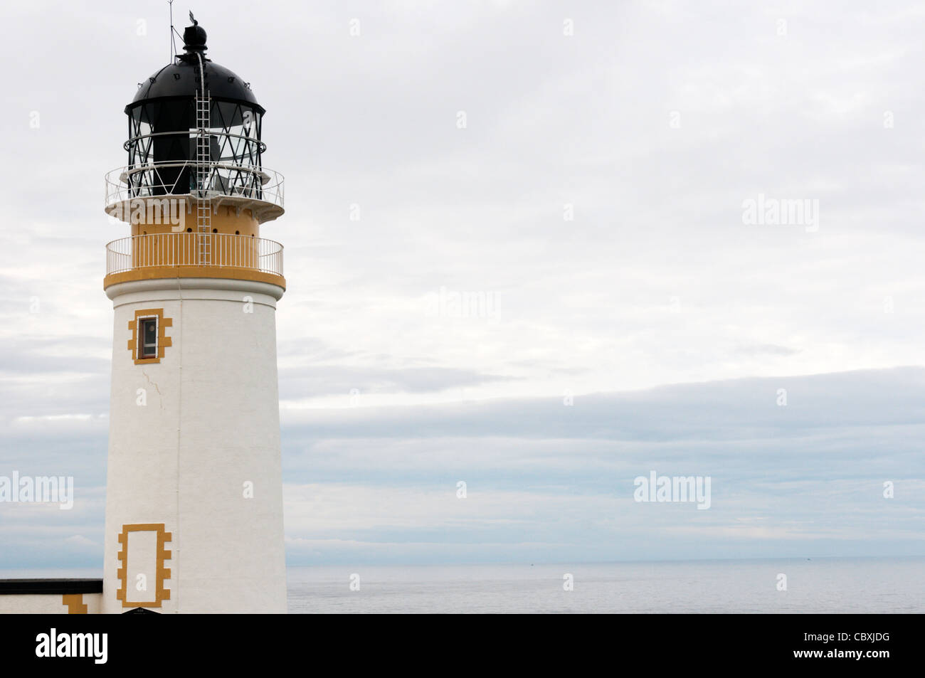 Tiumpan Head Lighthouse at the end of the Eye Peninsula on the Isle of ...