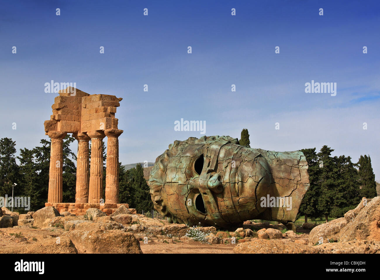 Valley of the Temples Agrigento Stock Photo - Alamy