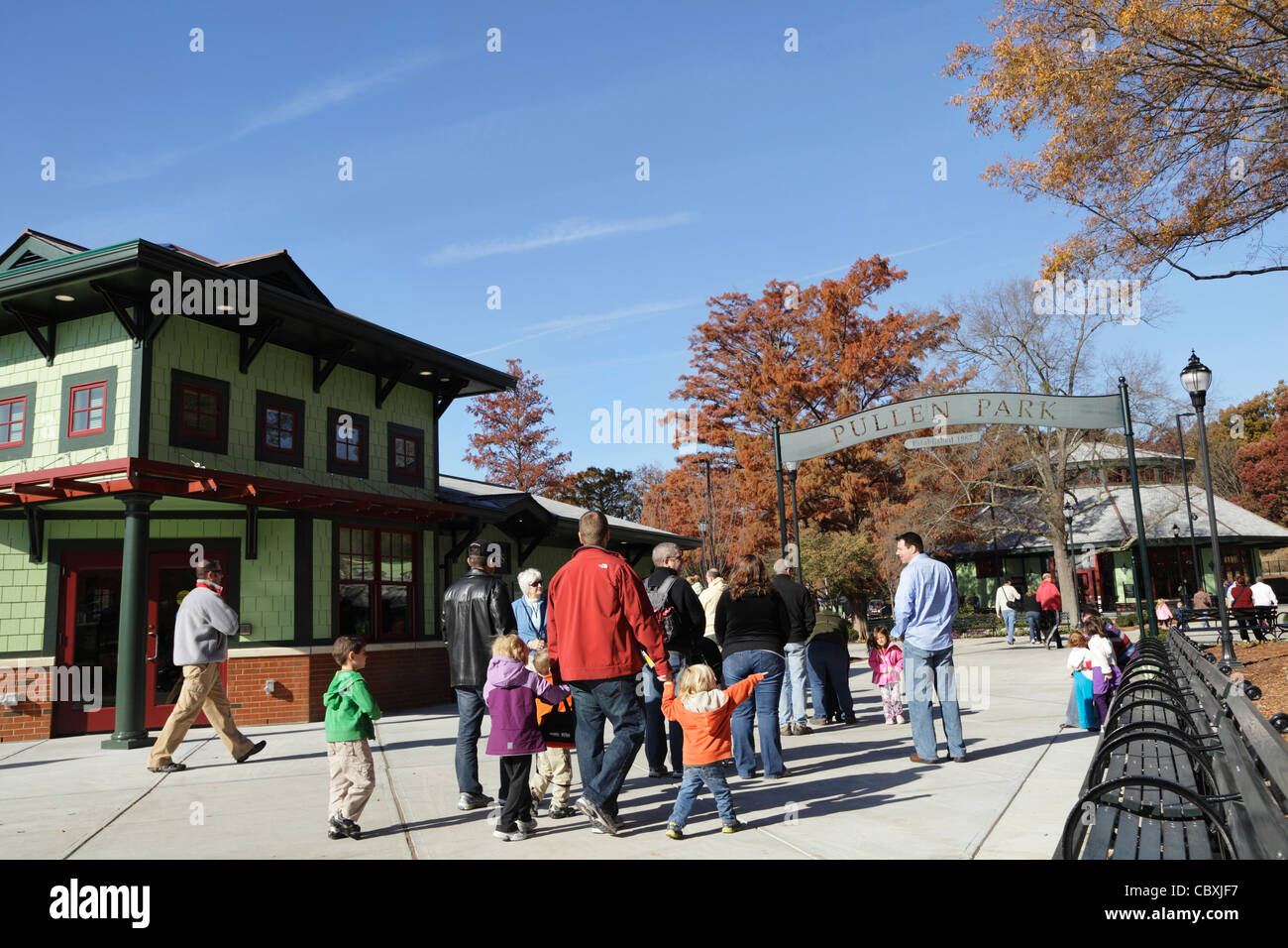 Pullen Park, Raleigh, North Carolina, USA Stock Photo - Alamy